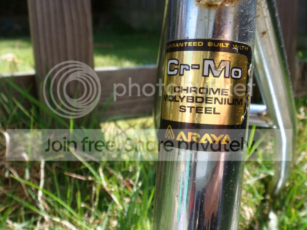 Araya frame? looks like tange made - BMXmuseum.com Forums