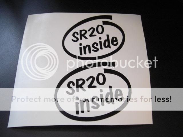 SR20 Inside Decals Stickers !!!! | Infiniti G20 Nissan Primera Forum