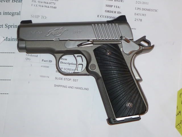 Kimber 1911 3' and ammunition | Springfield XD Forum