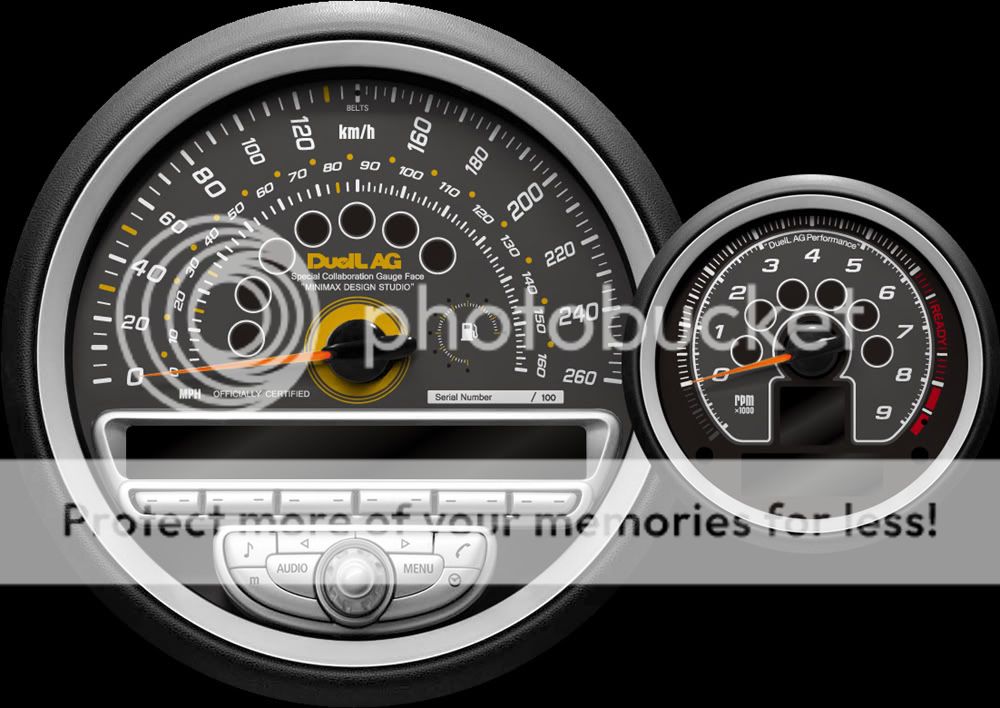 GB: R56 & R53 Gauge Faces | MiniTorque.com